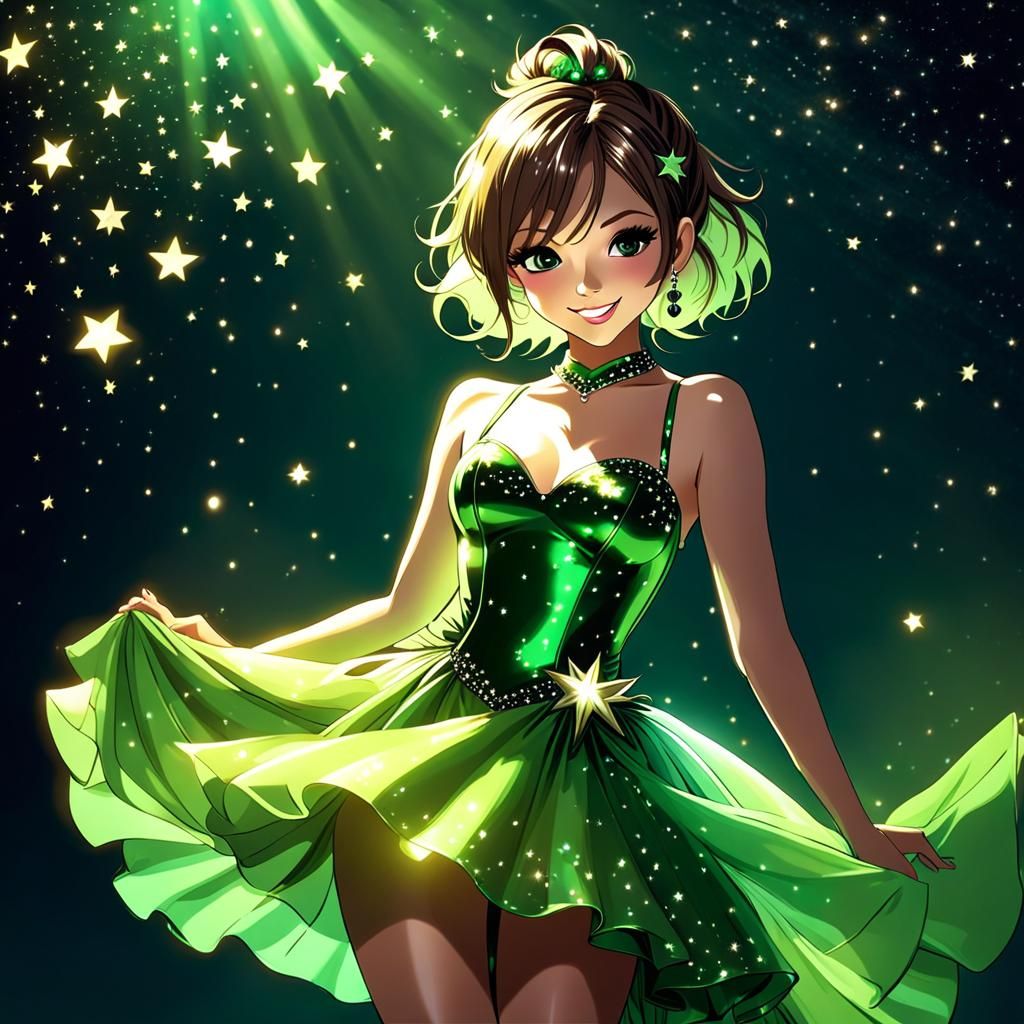 Green Prom - AI Generated Artwork - NightCafe Creator