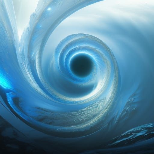 blue water-vortex : r/nightcafe