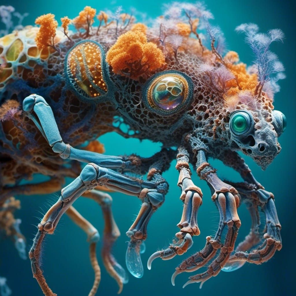 Alien simulation - LoRA - NightCafe Creator