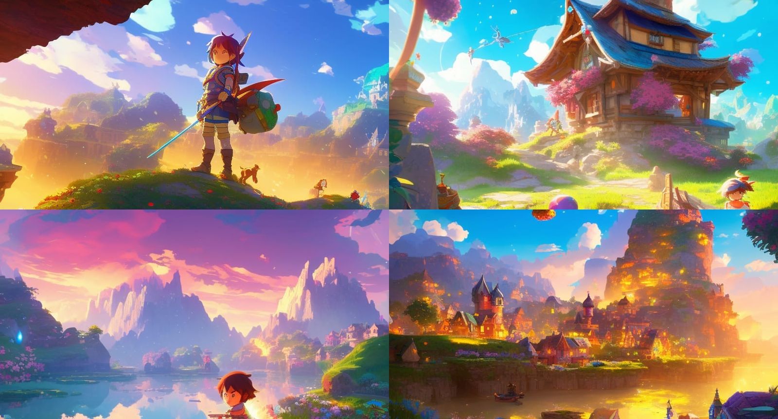 Spiral Galaxy deep in Space, Neon Ruby lights floating in the sky ...