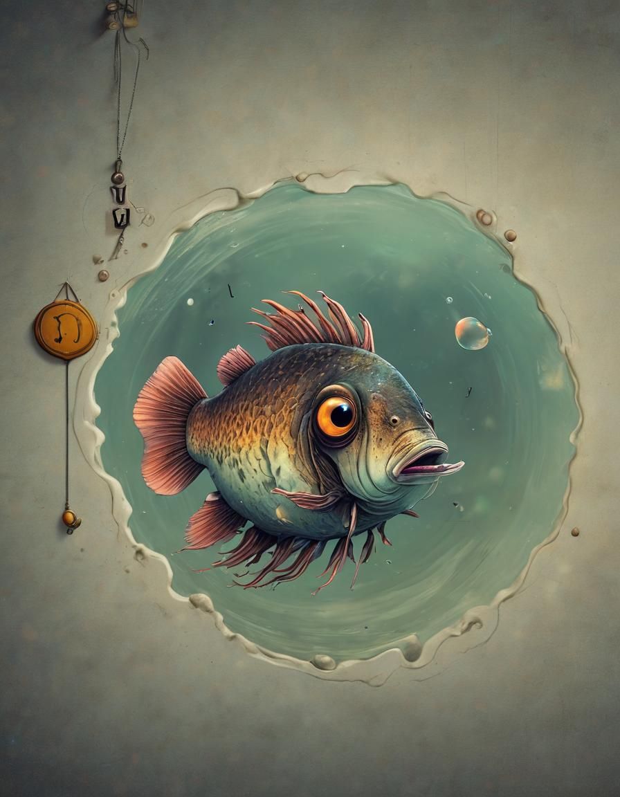 Fish ____ 1 - AI Generated Artwork - NightCafe Creator