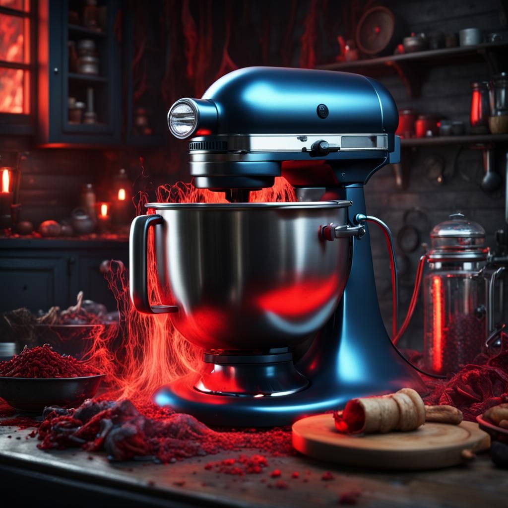 Vile Stand Mixer - AI Generated Artwork - NightCafe Creator