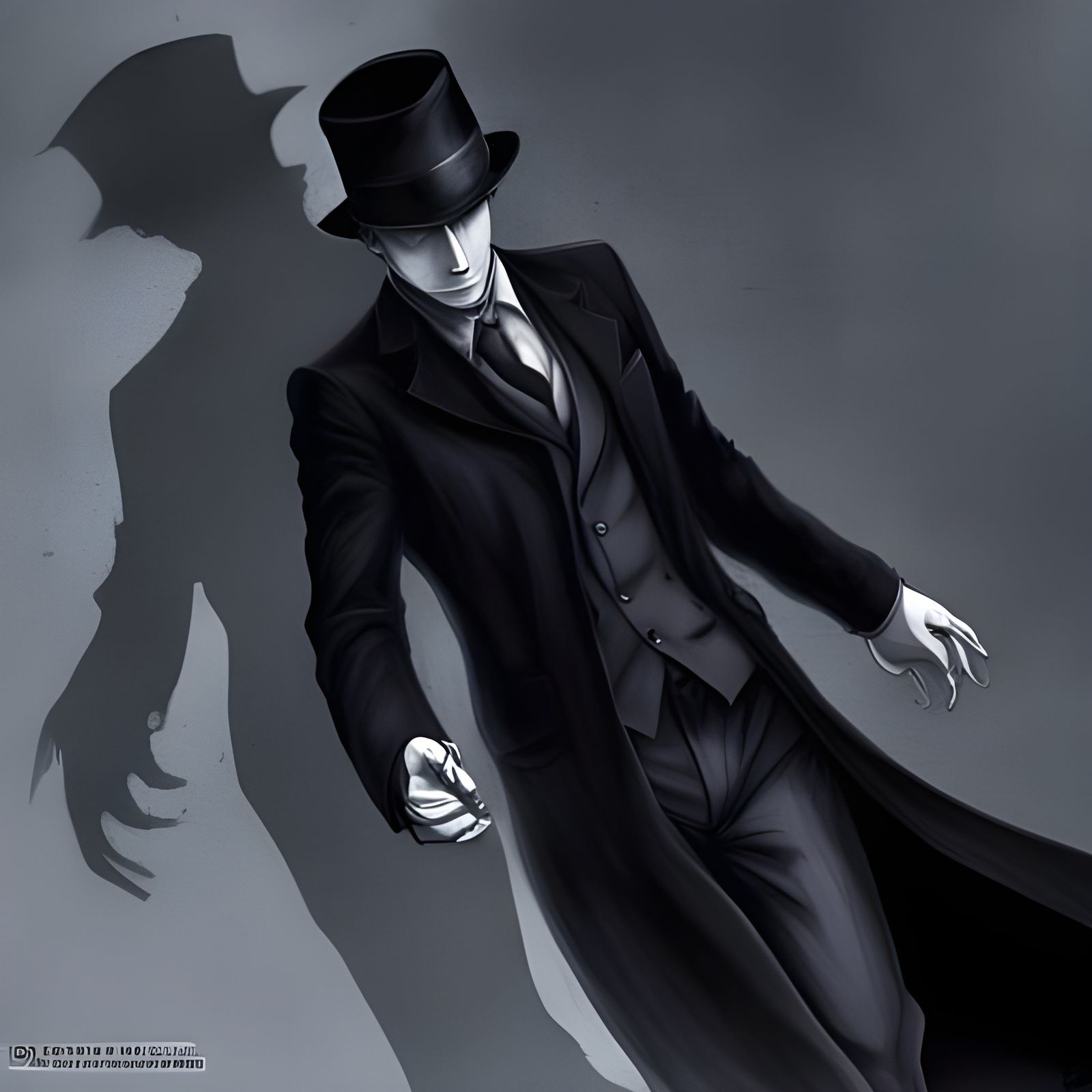 The Shadow Man - AI Generated Artwork - NightCafe Creator