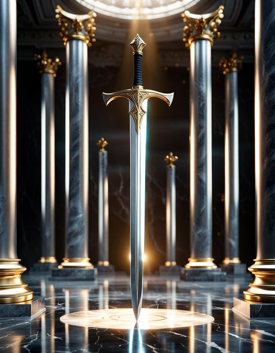 Magical Sword - AI Generated Artwork - NightCafe Creator