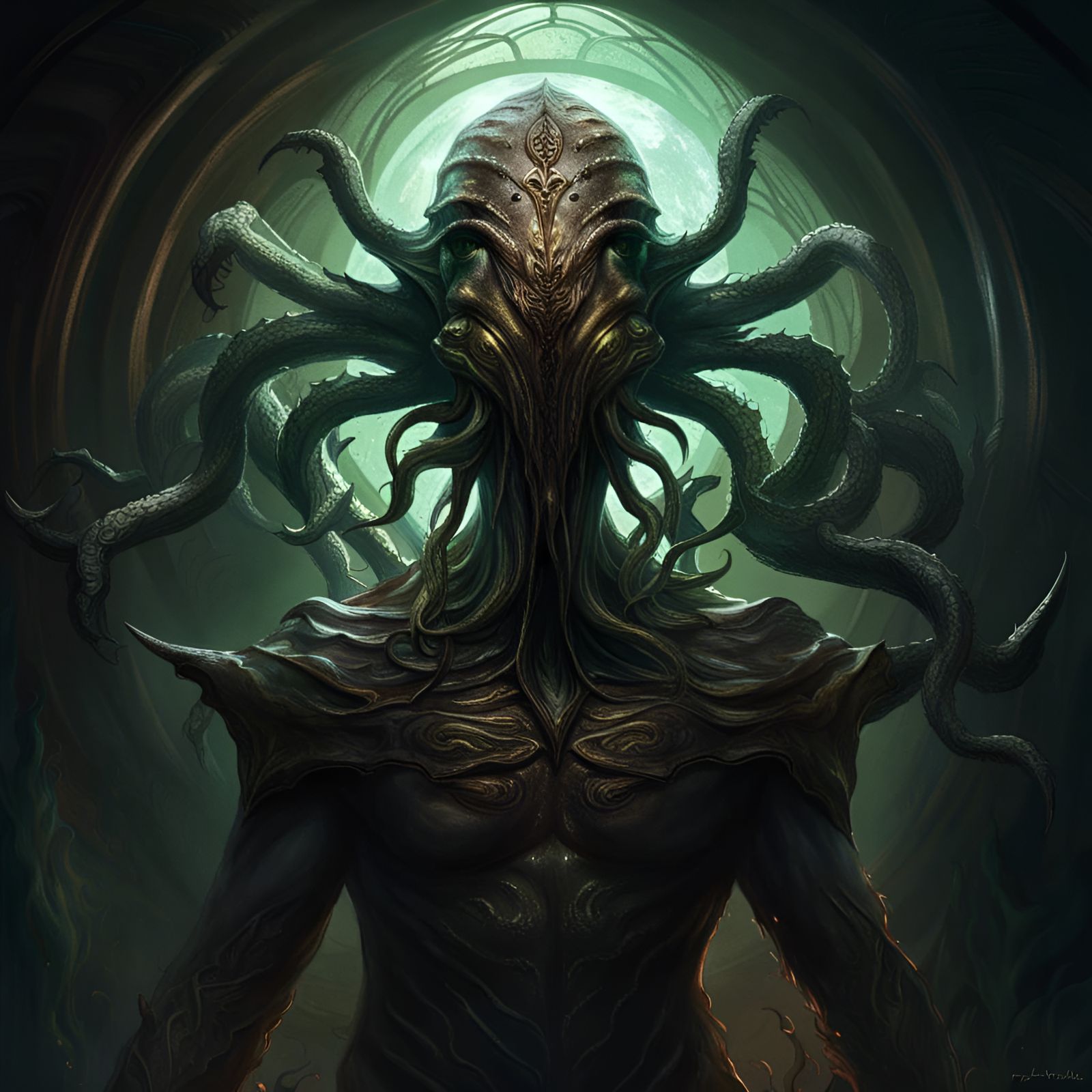 Eldritch Liaison - AI Generated Artwork - NightCafe Creator