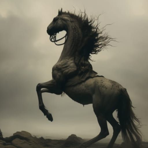 Phantom Stallion - AI Generated Artwork - NightCafe Creator