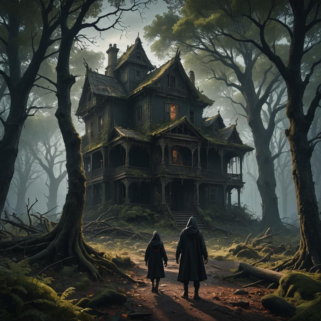 Dark & Spooky 6 - AI Generated Artwork - NightCafe Creator