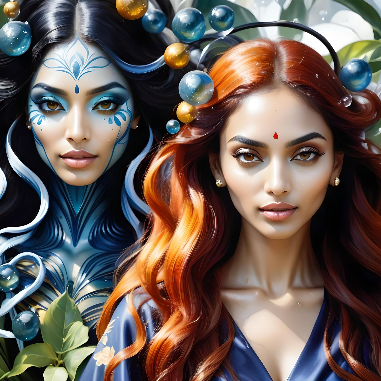 Sindia Sisterhood - AI Generated Artwork - NightCafe Creator