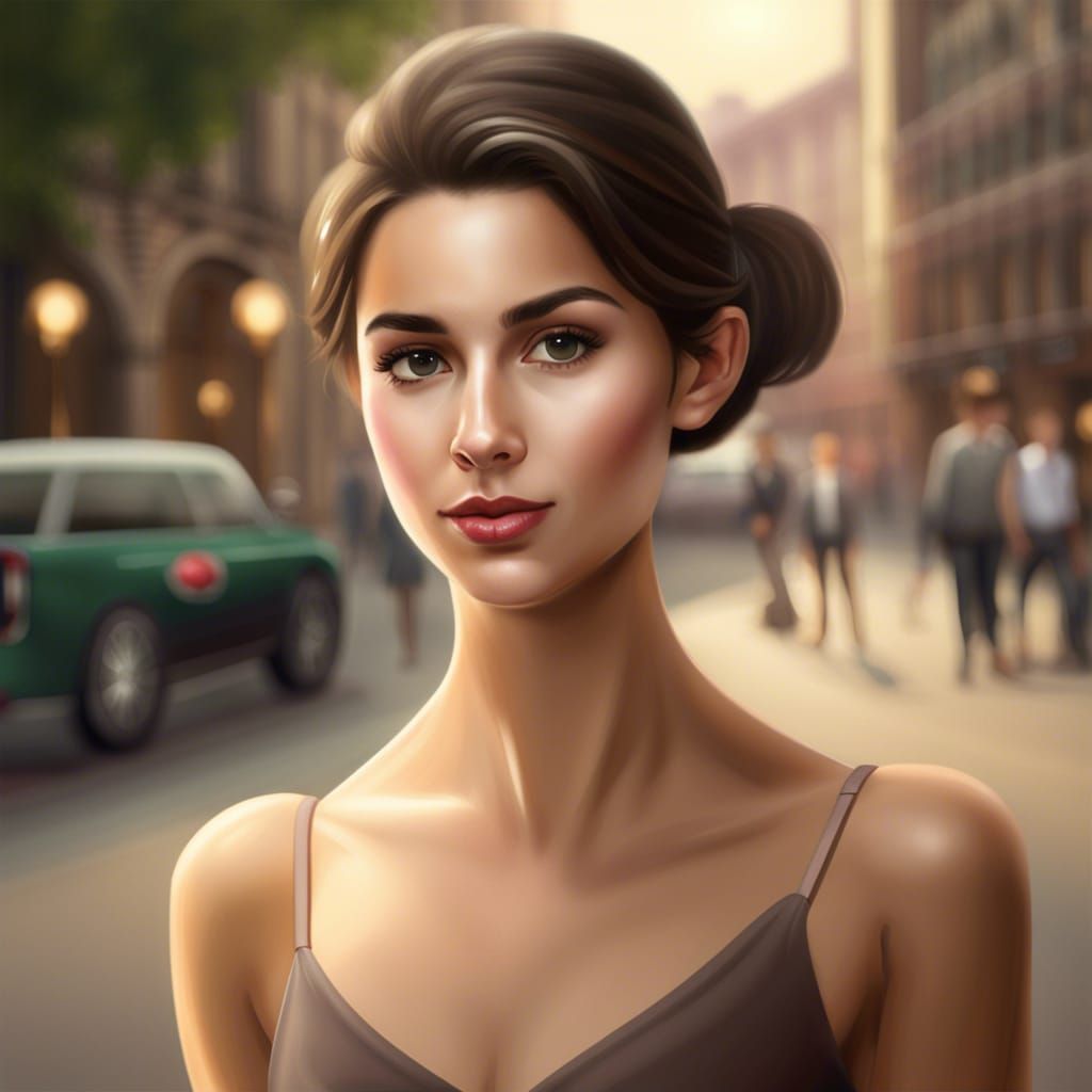 Ensaio para a personagem Laura 5 - AI Generated Artwork - NightCafe Creator