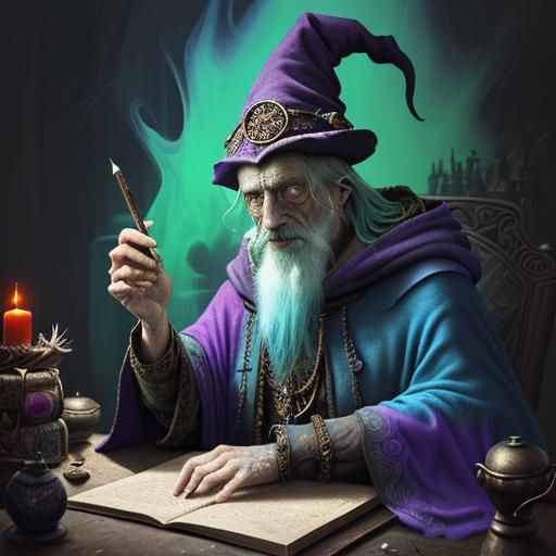 Wizard 2 - AI Generated Artwork - NightCafe Creator