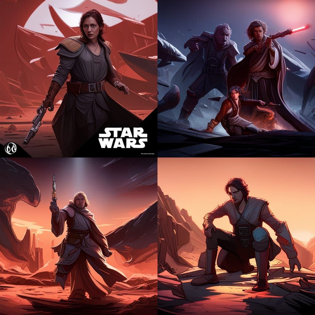 Star wars - AI Generated Artwork - NightCafe Creator