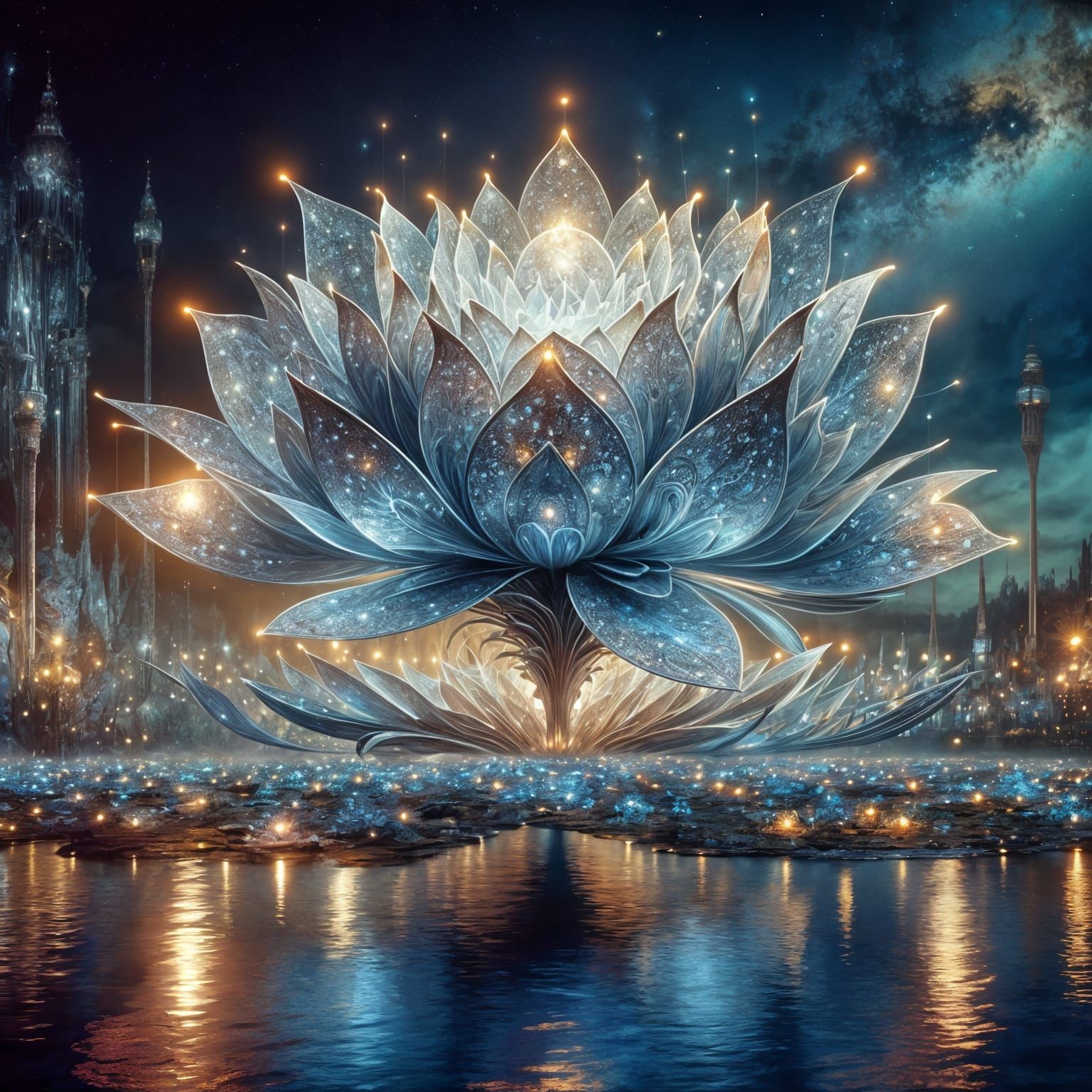 The magical Lotus flower - The magical Lotus flower