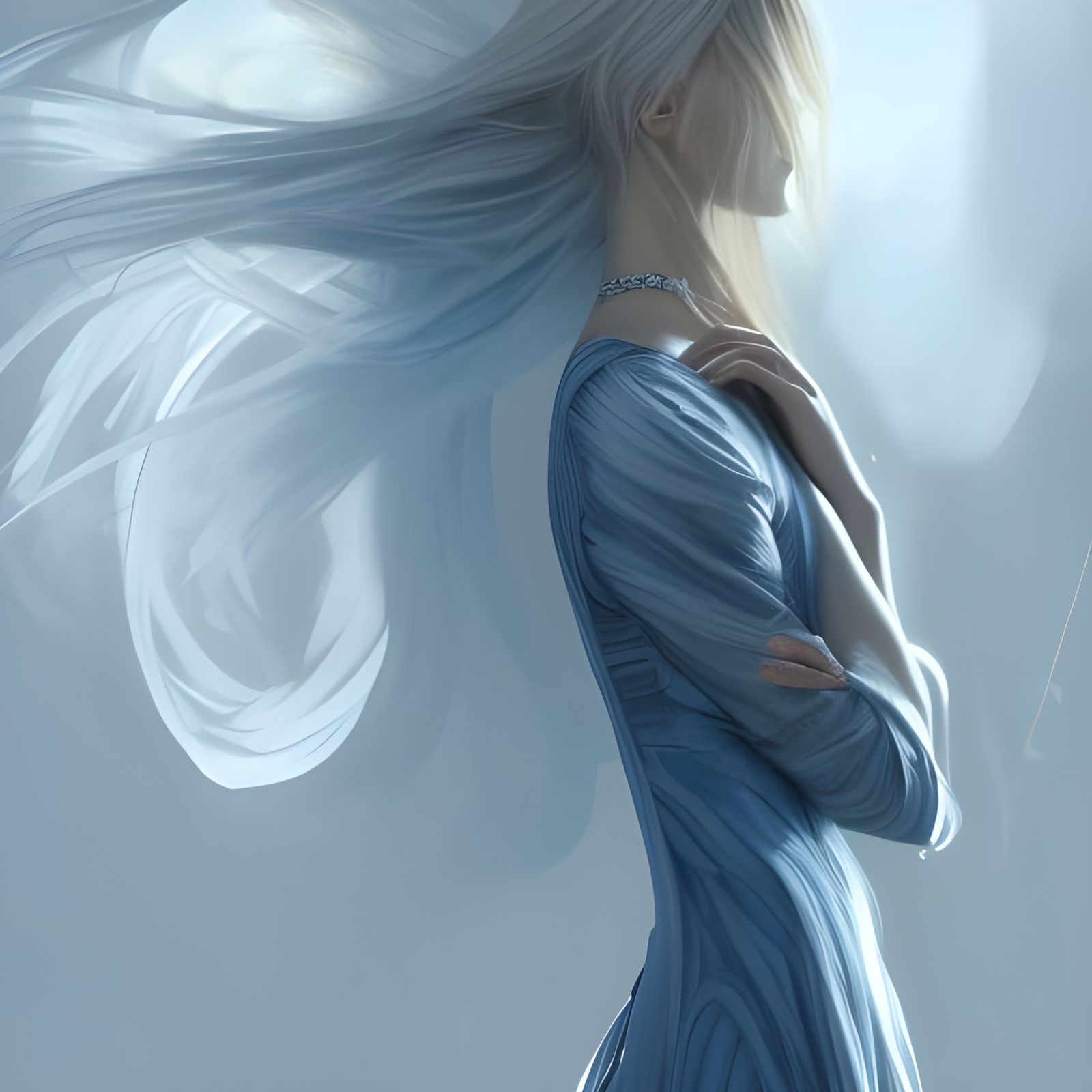 Widowed Princess Of The Fey - AI Generated Artwork - NightCafe Creator