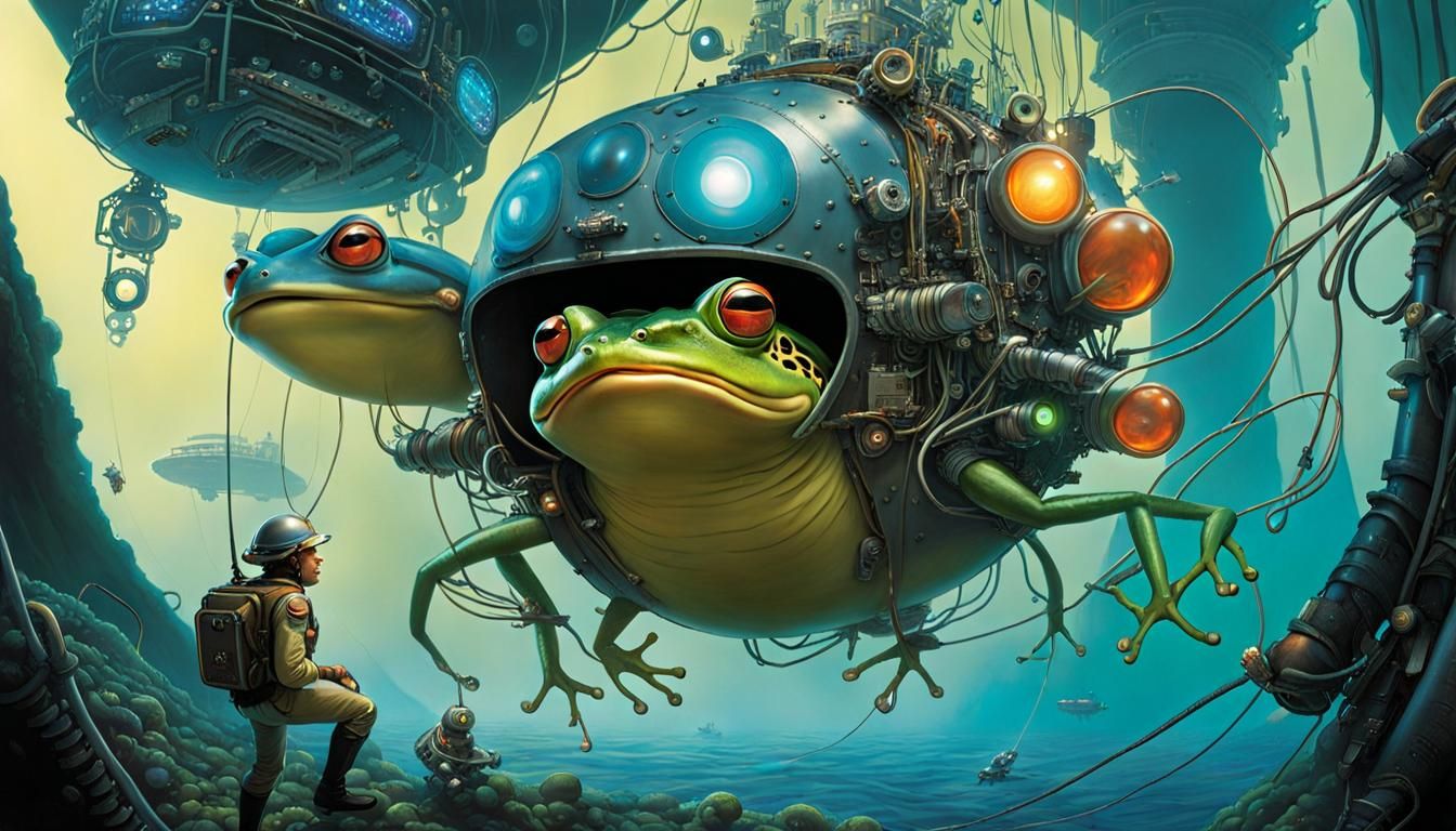 Deep Sea researchers and adventurers. - AI Generated Artwork ...