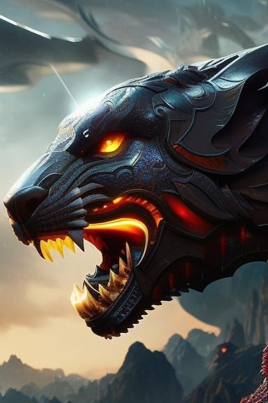 Panther Evolution I. - AI Generated Artwork - NightCafe Creator