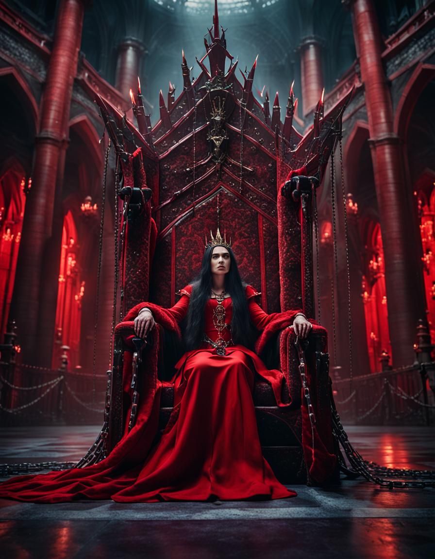 The Red Queen - AI Generated Artwork - NightCafe Creator