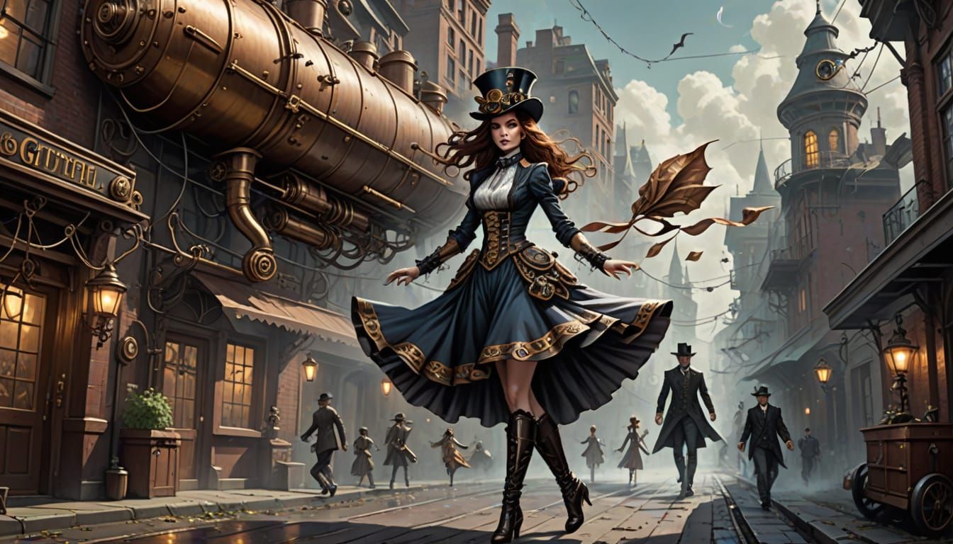 Gutter Ballet - Eldritch Steampunk Gutter Ballet