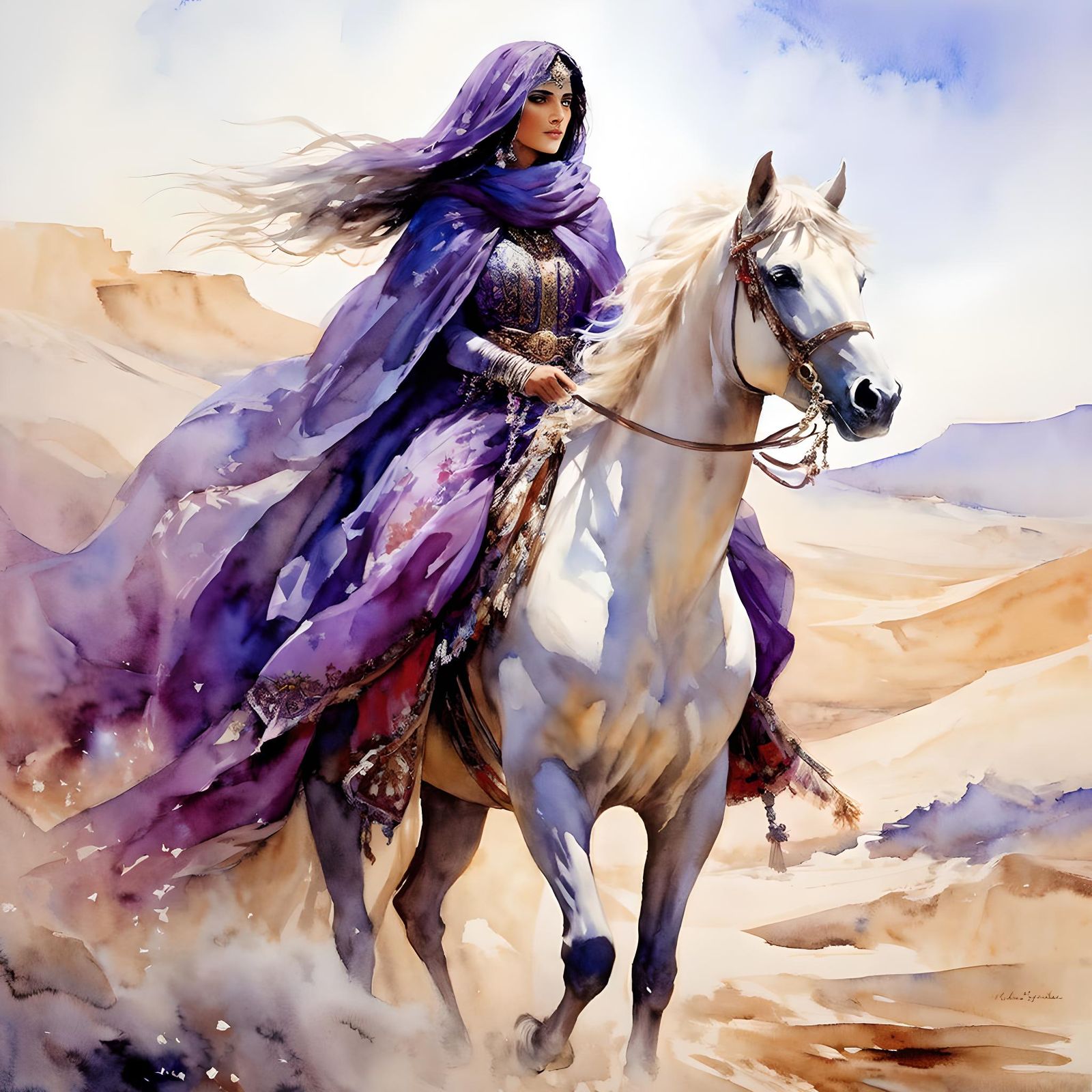 Arabia Princess - AI Generated Artwork - NightCafe Creator