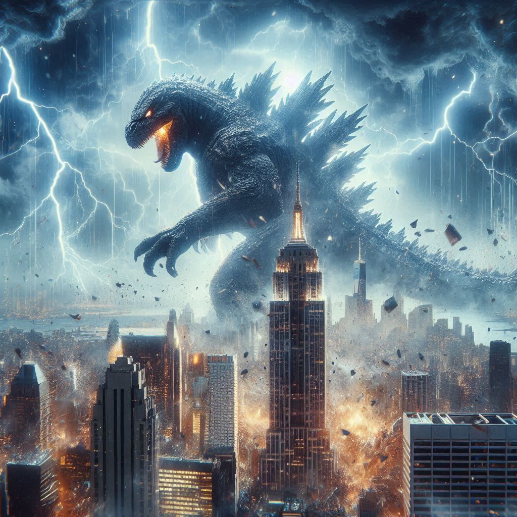 GODZILLA RETURNS 2 - AI Generated Artwork - NightCafe Creator