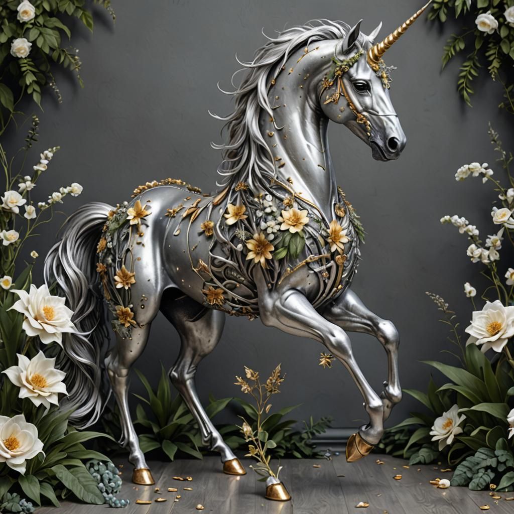 igor kieryluk style, full body unicorn - AI Generated Artwork ...