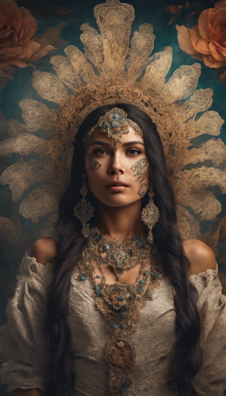 Aztec Princess - AI Generated Artwork - NightCafe Creator