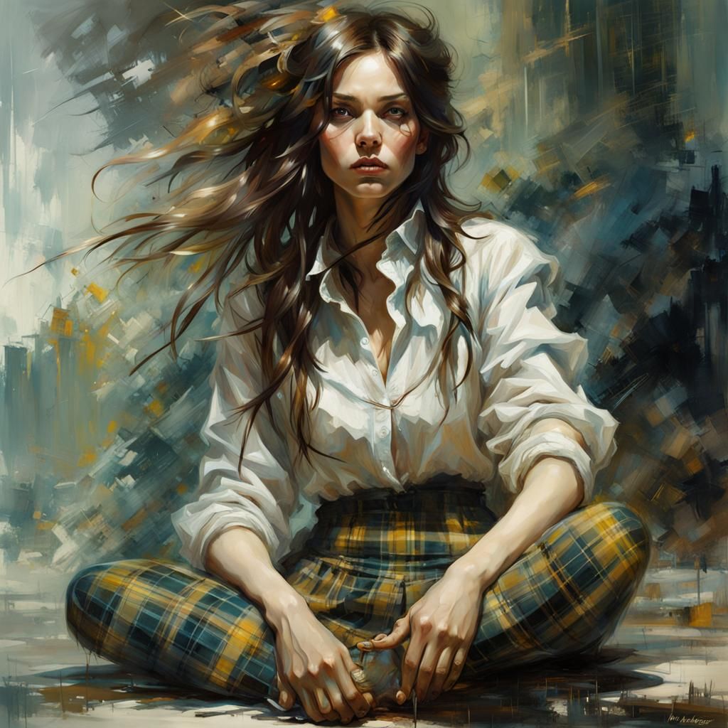 Plaid - AI Generated Artwork - NightCafe Creator