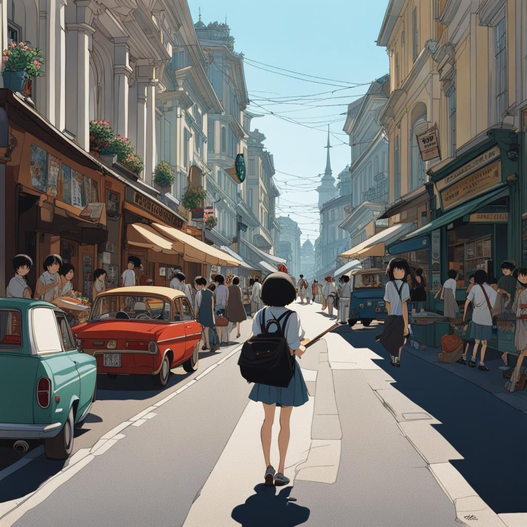 Gdow, Poland, summer - AI Generated Artwork - NightCafe Creator