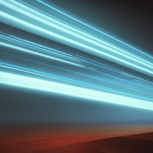Blinding Straight Line Rays of Light - AI Generated Artwork - NightCafe ...