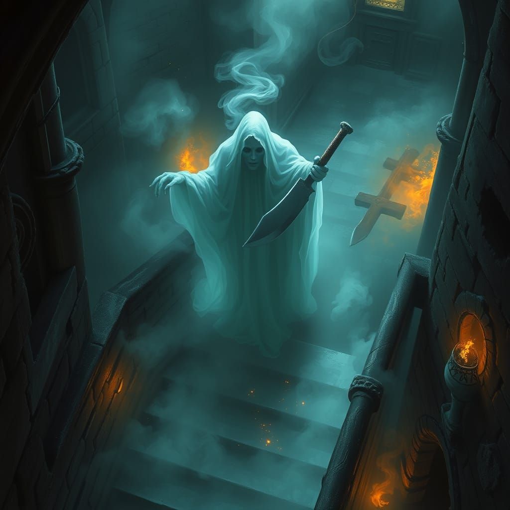 Ghost ruling in long-forgotten mansion