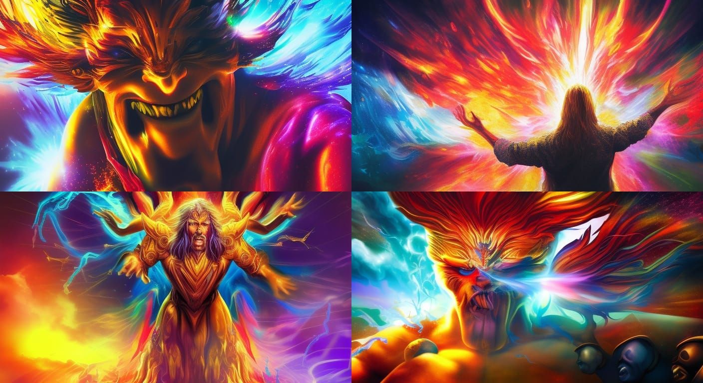 invisible spirit of the King of the Universe ruling over all of ...