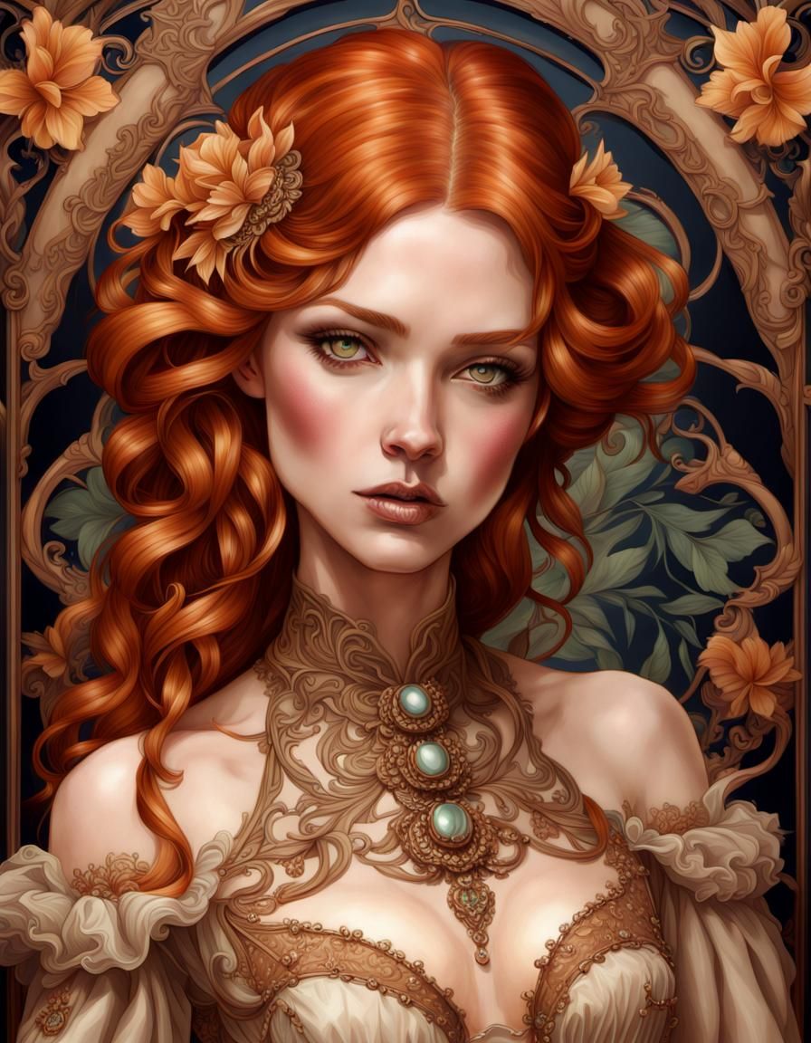 Fantasy Victorian Lady Series - AI Generated Artwork - NightCafe Creator
