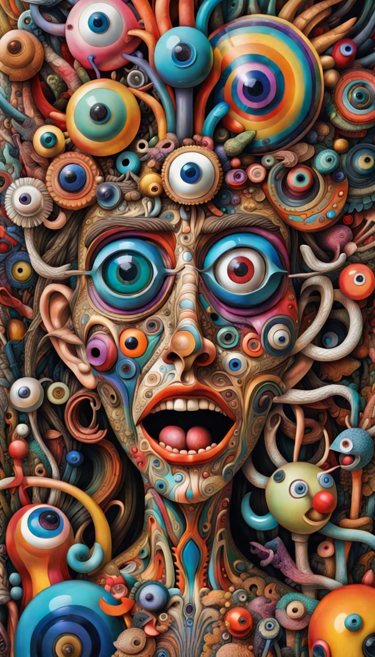 Be weird. - AI Generated Artwork - NightCafe Creator