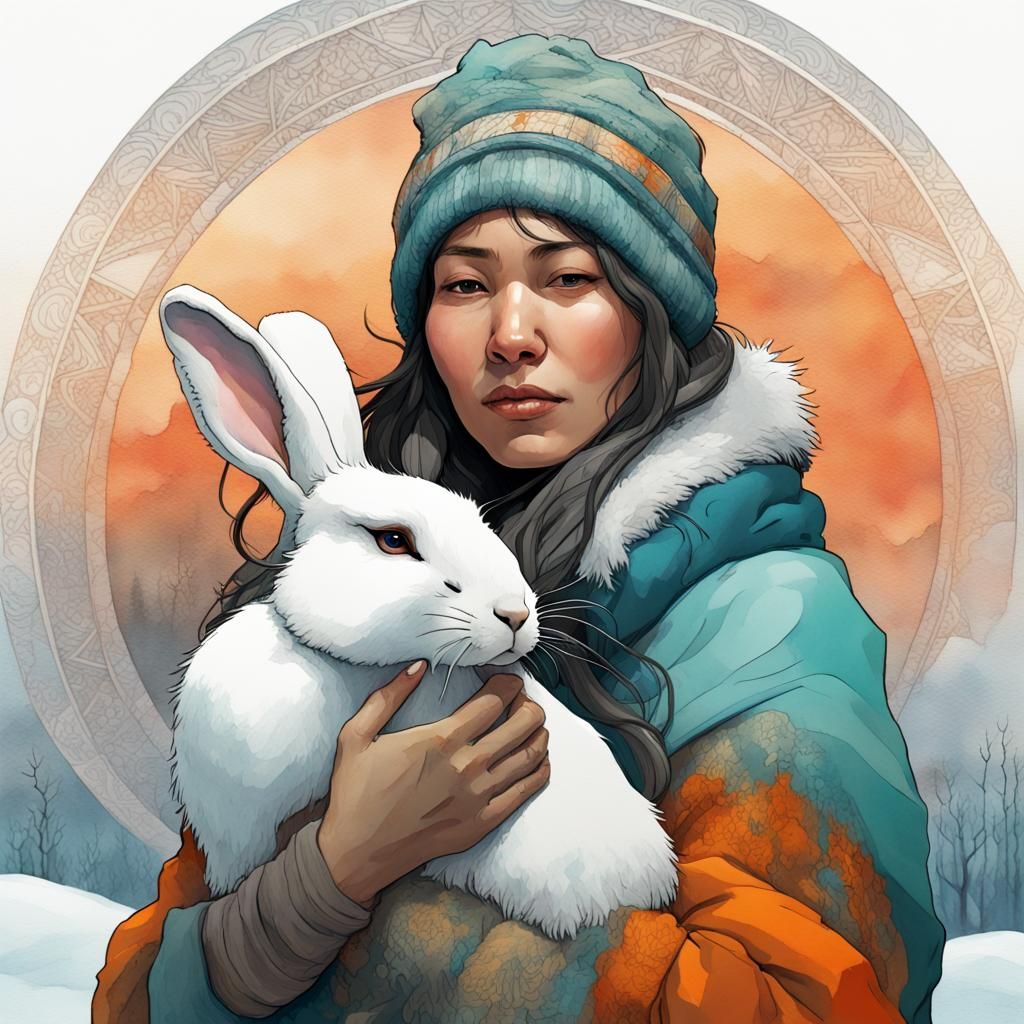 Snow Spirit - AI Generated Artwork - NightCafe Creator