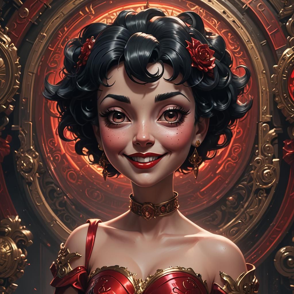 betty boop - AI Generated Artwork - NightCafe Creator