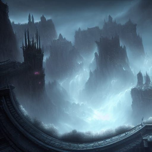 Spooky Bleach - AI Generated Artwork - NightCafe Creator