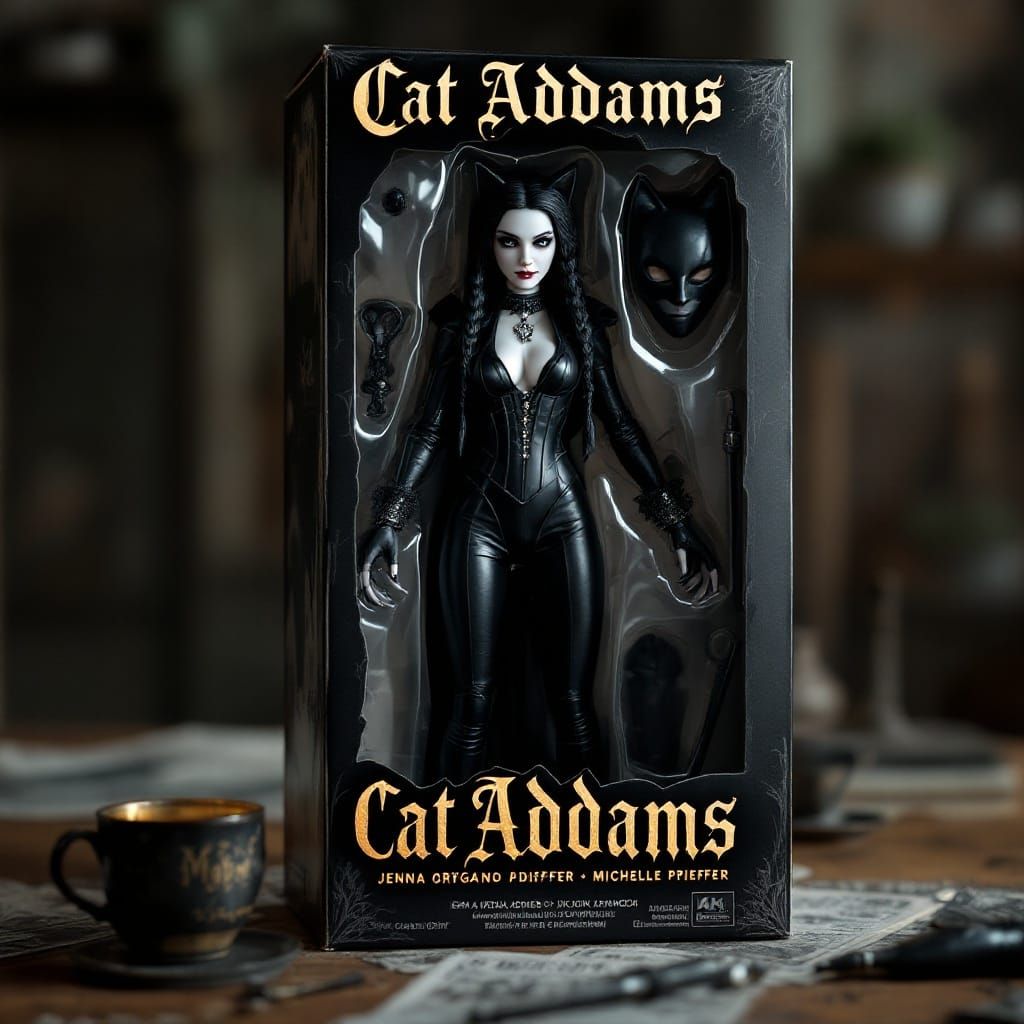 Daily Challenge #909: Action Figure Box: Ortega Wednesday Addams ...