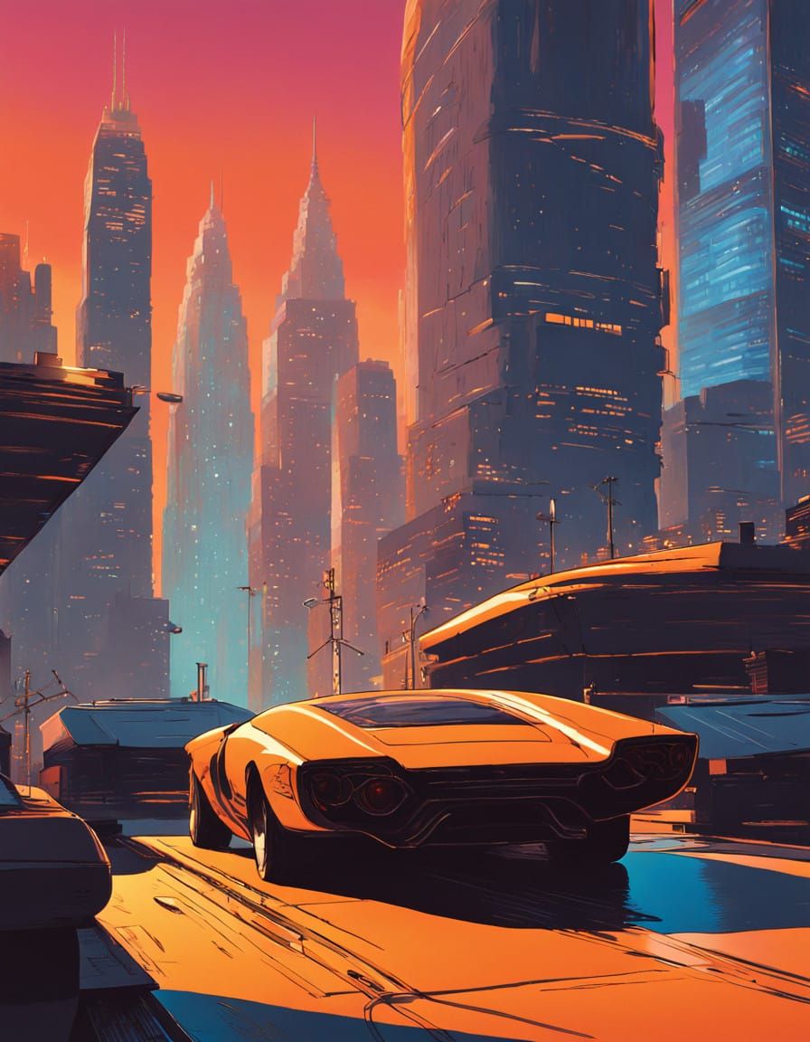 An anthropomorphic Tiger sitting at an office desk overlooking a ...