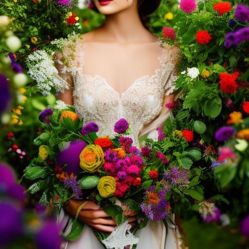 Mother Nature Brings Spring - AI Generated Artwork - NightCafe Creator