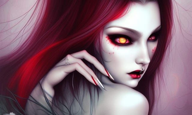 vampire by artist "anna dittmann" - AI Generated Artwork - NightCafe ...