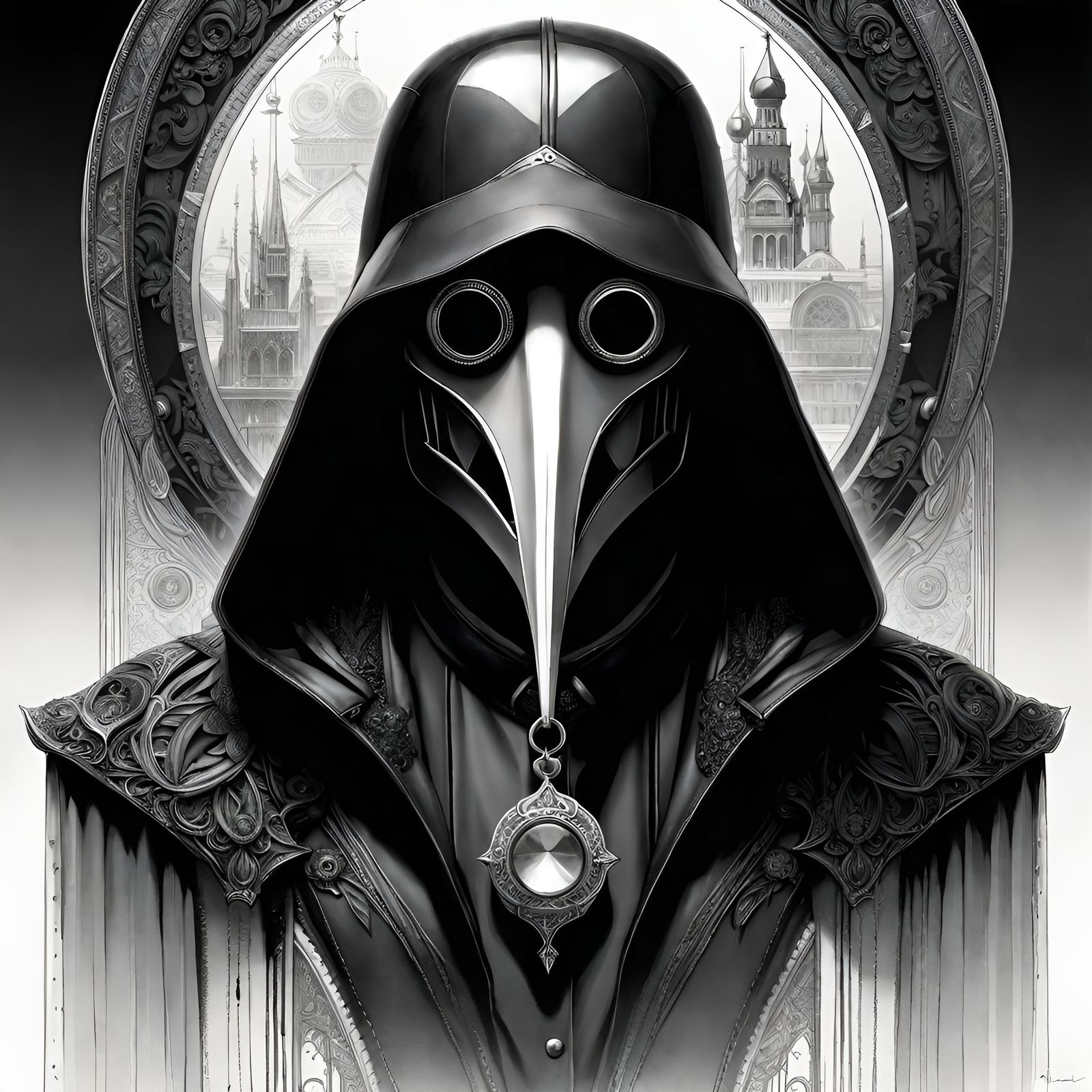 Darth Plague Fella - AI Generated Artwork - NightCafe Creator