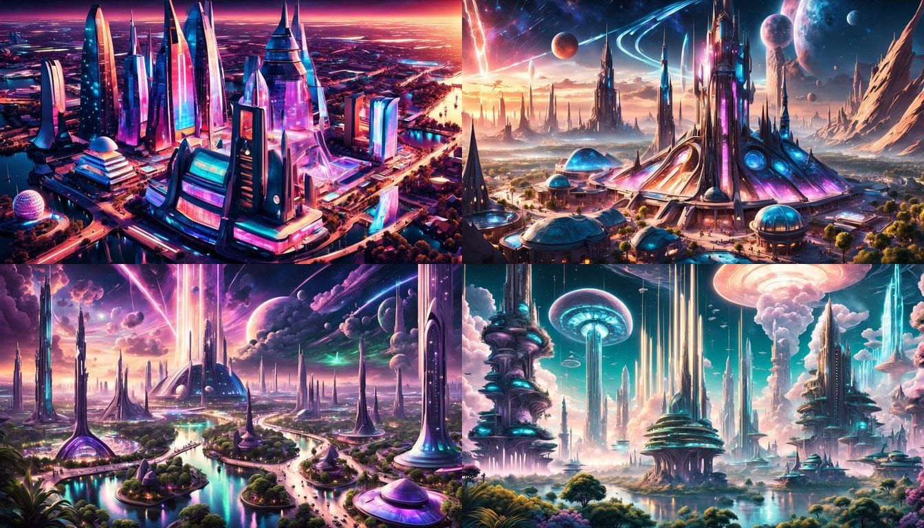 Surreal Chandrila Landscapes of Orlando's Iconic T... - AI Art