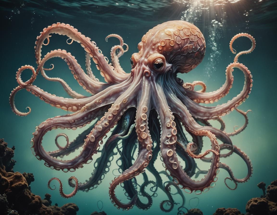 Ocean Creatures - AI Generated Artwork - NightCafe Creator