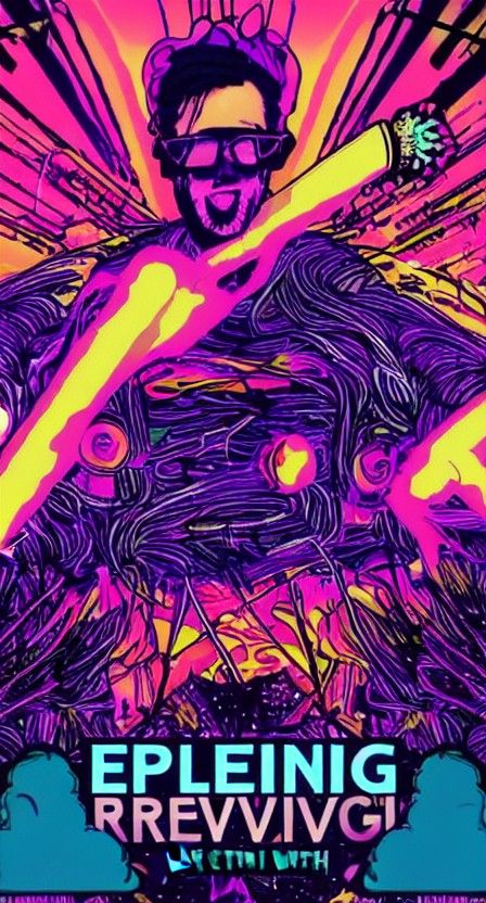 Exploding revival synth - Abstract Exploding Synth Design Ge...