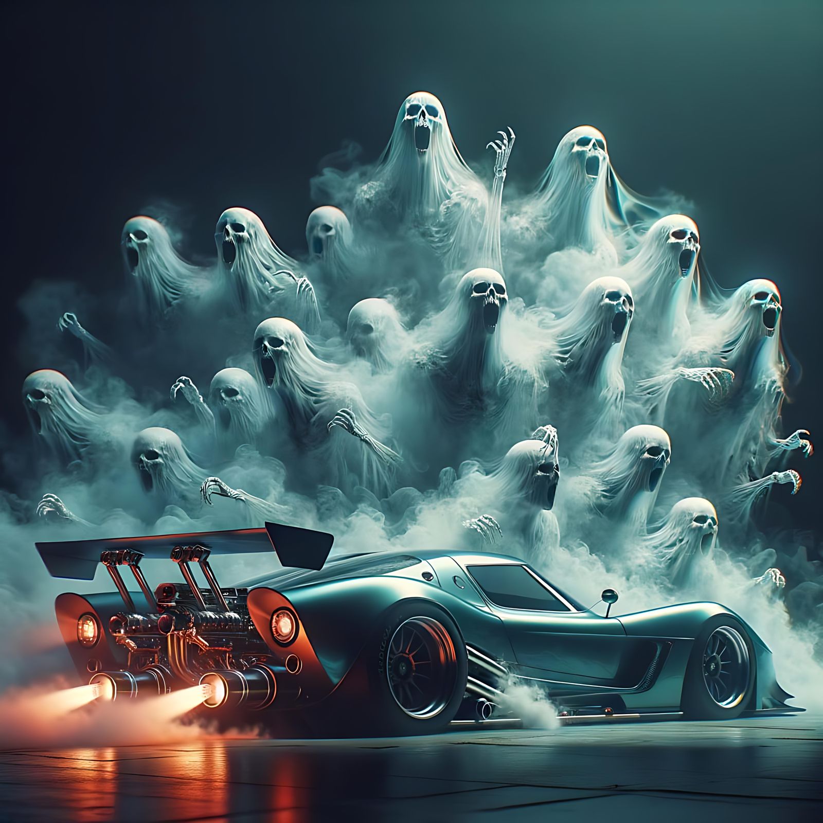 The spirit of racing - AI Generated Artwork - NightCafe Creator