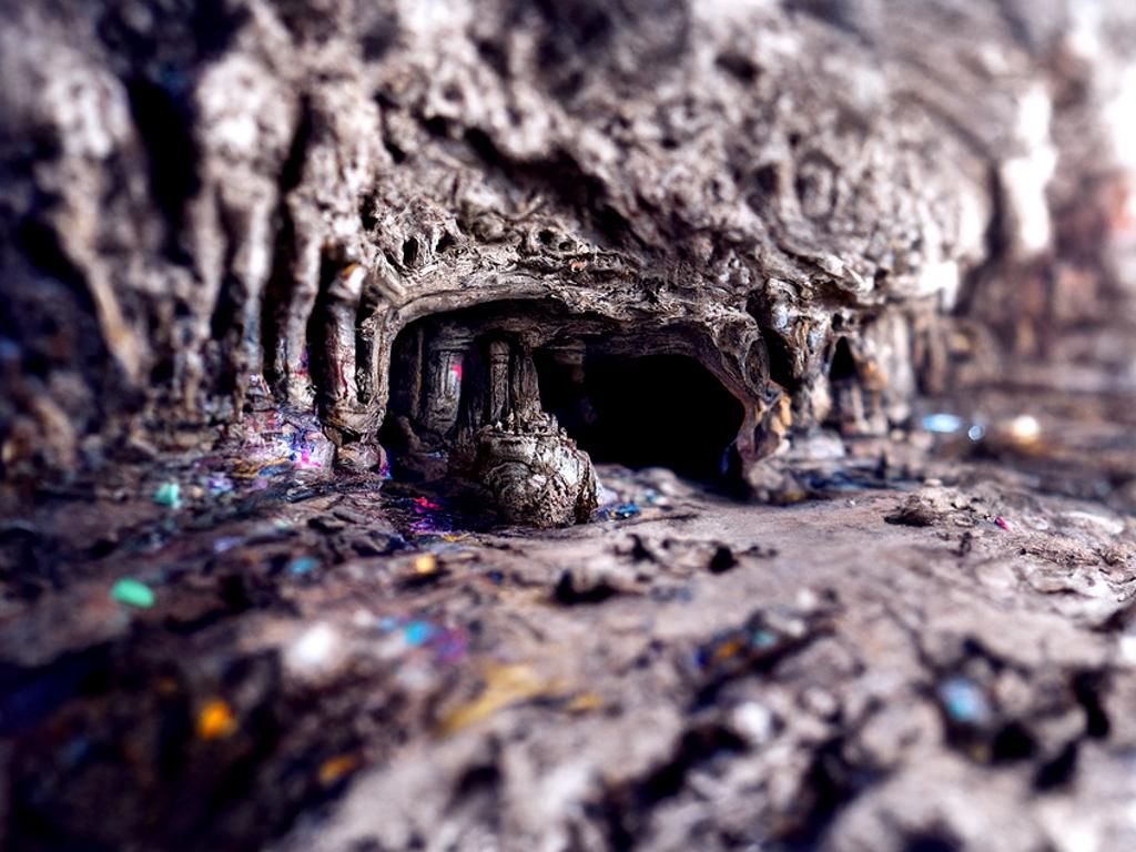 mysterious cave - AI Generated Artwork - NightCafe Creator