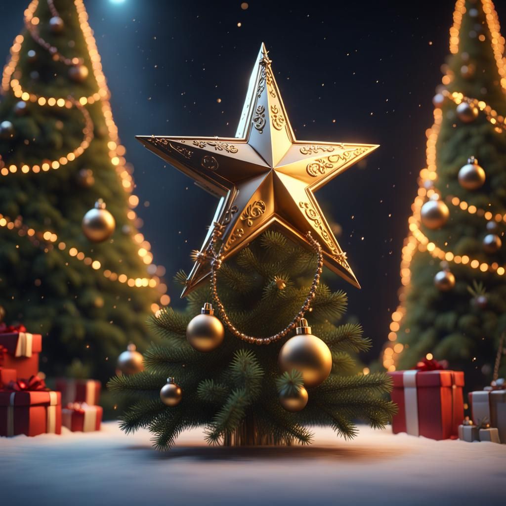 a baby christmas tree - AI Generated Artwork - NightCafe Creator