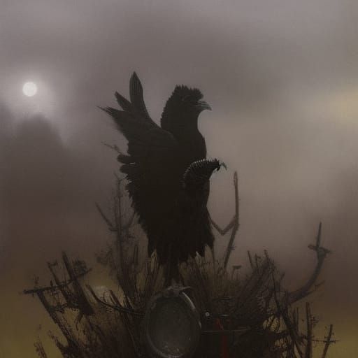 "Rooks have arrived", 1871, A.K. Savrasov - AI Generated Artwork ...