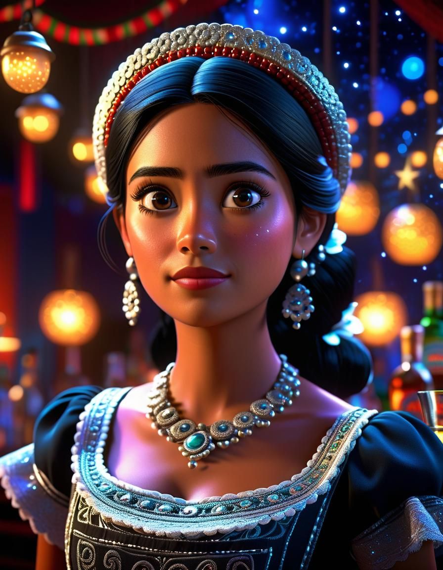 The Hostess - AI Generated Artwork - NightCafe Creator