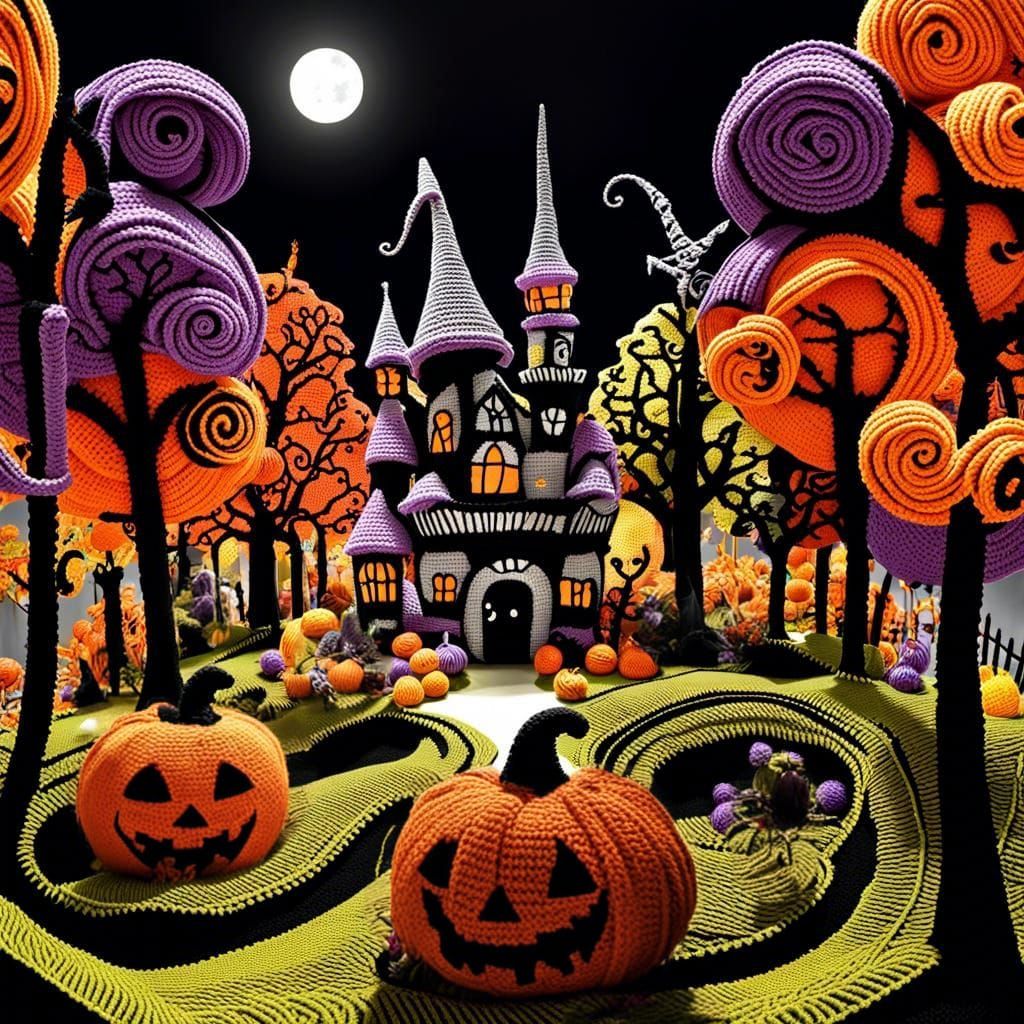 Here comes Halloween! - AI Generated Artwork - NightCafe Creator