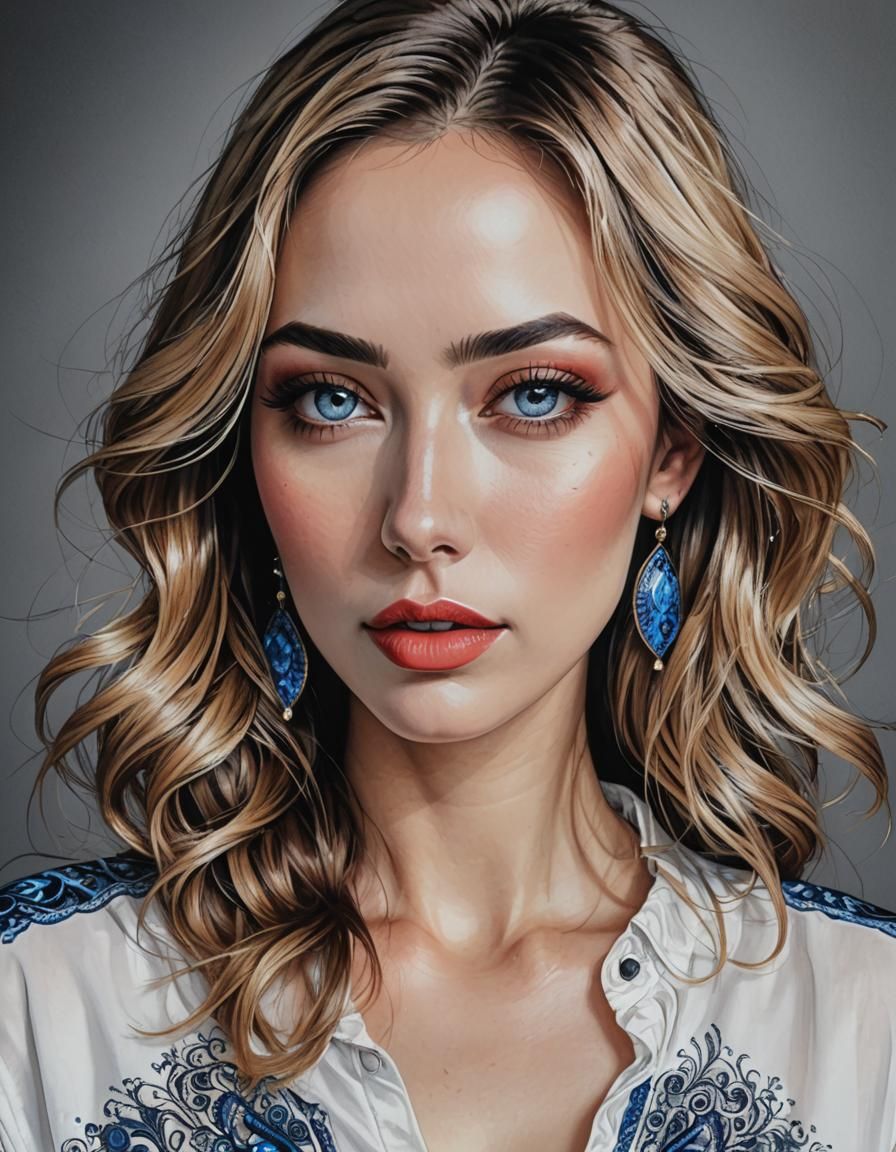 Portrait - AI Generated Artwork - NightCafe Creator